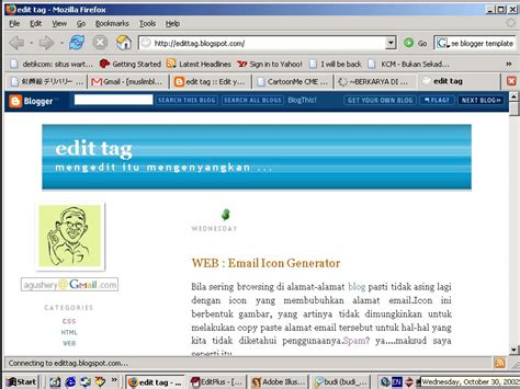 CSS Using WordPress Background Header To Blogger Pikiran Cowok
