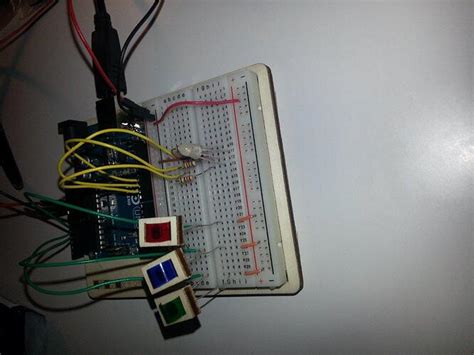 project 4 color mixing lamp starter kit arduino forum