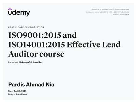 Pardis Ahmad Nia On Linkedin Udemy Course Completion Certificate