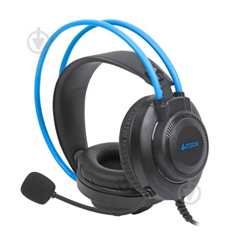ᐉ Наушники A4tech Fstyler Black Fh200i Blue • Купить в Киеве