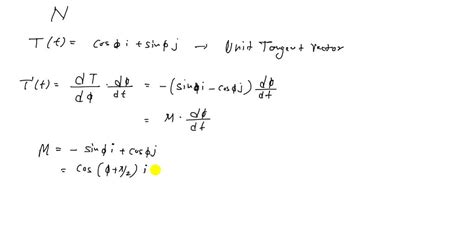 ⏩solved Prove That The Principal Unit Normal Vector 𝐍 Points Toward… Numerade