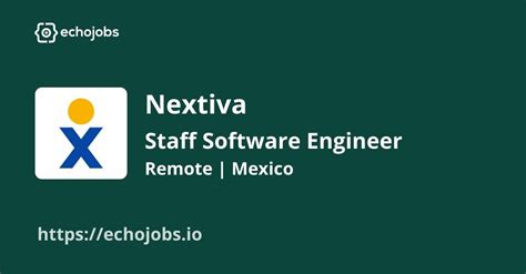 Nextiva Is Hiring Staff Software Engineer Mobile Mexico Remote Api