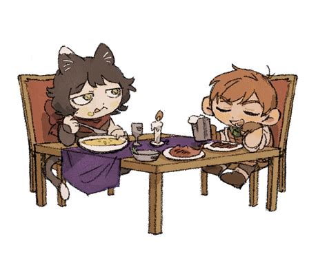 Chilchuck Tims And Izutsumi Dungeon Meshi Drawn By Syugyoou Danbooru