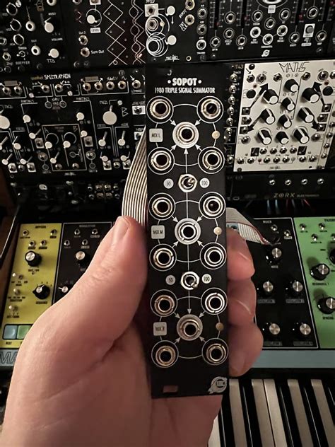 Xaoc Devices Sopot Mixer Black Silver Panels Reverb