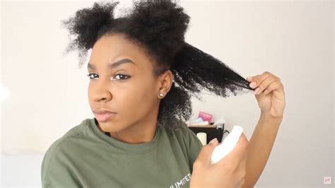 How To Do A Wash And Go On Natural Hair Easy 4b Wash And Go Routine