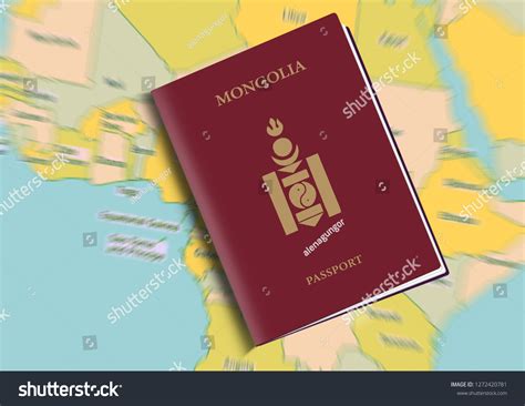Mongolia Mongolian Passport Pass Illustration Id Stock Illustration 1272420781 Shutterstock