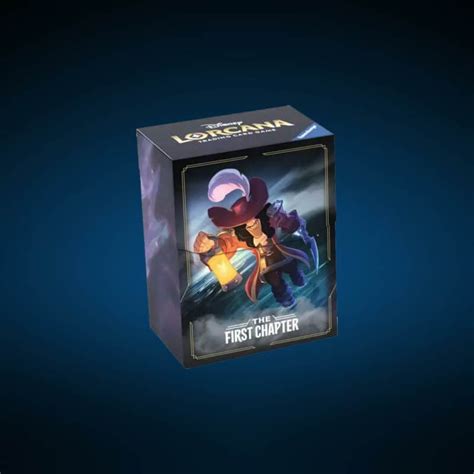 Disney Lorcana Das Erste Kapitel Deck Box Captain Hook Kartenarena