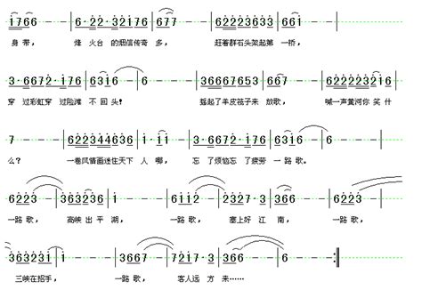 喊一声黄河 歌谱 简谱