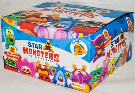 Magic Box STAR MONSTERS Series 2 Pocket Friends Box Of 30 Blind Packs