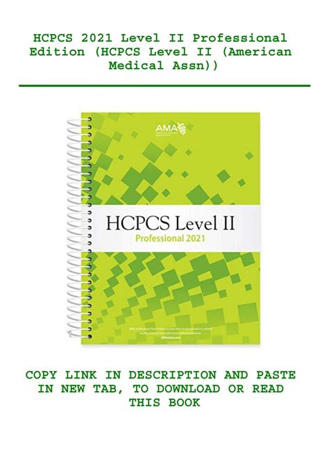 Pdf Hcpcs 2021 Level Ii Professional Edition Hcpcs Level Ii American