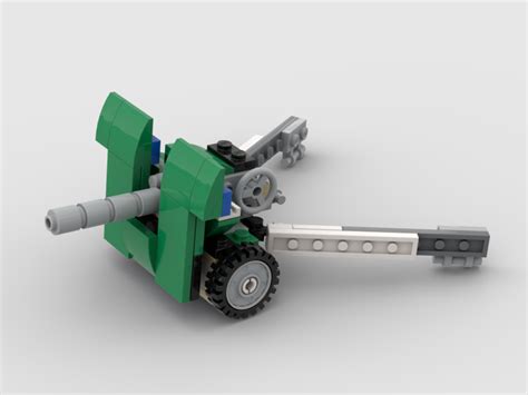 Lego Moc 31056 Howitzer By Klintisztvud Rebrickable Build With Lego