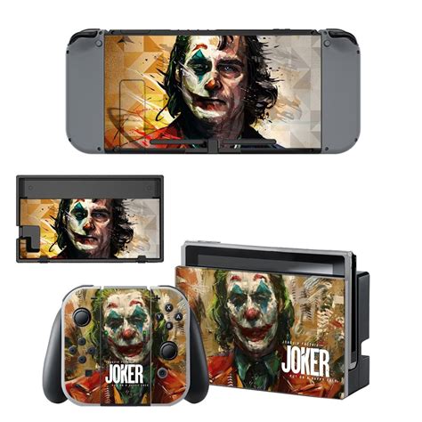 Joker Joaquin Phoenix Decal Skin For Nintendo Switch Console And Controllers
