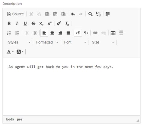 HTML Template Support