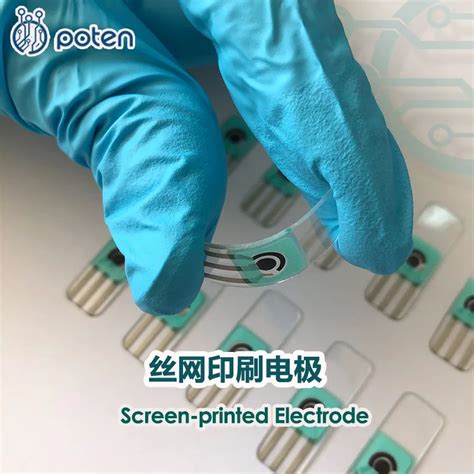 스크린 인쇄 유연한 전극 착용식 3 전극 전기 화학 워크스테이션 액세서리 Spec에어컨 부품 Aliexpress