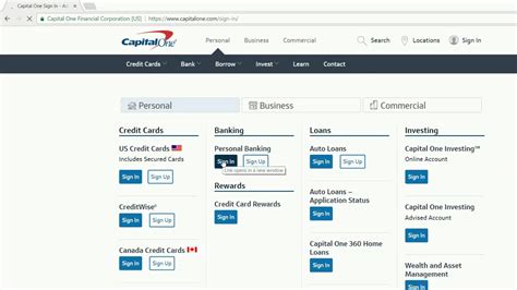 How To Login Into Capital One Financial Banking Online Account Usa
