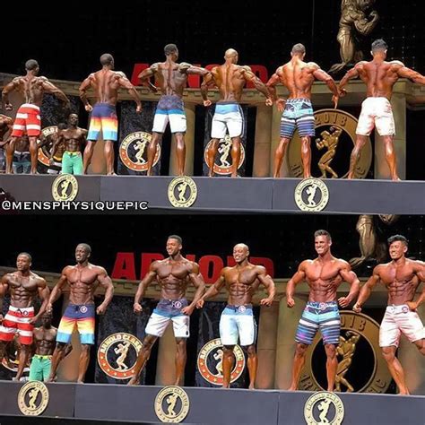 Arnold Classic 2018 Men S Physique Prejudging Call Out Report