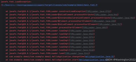 javafx加载fxml文件报错“javafx fxml loadexception“解决办法 caused by javafx fxml