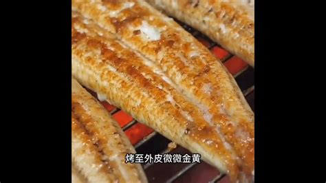 刚捕捞上来的纯野生鳗鱼，先冻晕再做成蒲烧鳗鱼，搭配蜂蜜，滋味无与伦比鲜甜 路边摊才是真的美味 Shorts Shortvideo