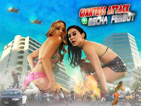 Giantess Attack Vs Mecha Fembot Reviews Of Cheesy Sci Fi Comedy