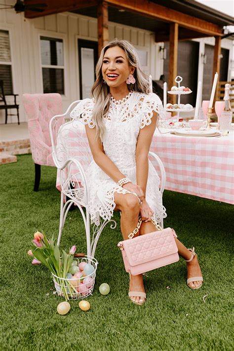 Graceful Greetings Crochet Dress In White • Impressions Online Boutique