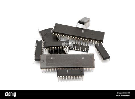 Microchips Detail Cut Out Stock Images And Pictures Alamy