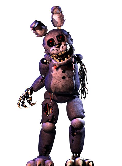 C4d Savage Withered Bonnie By Zailynth On Deviantart