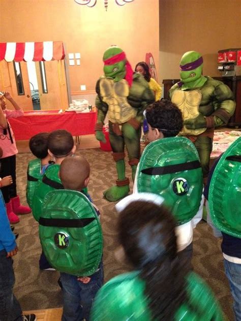 Fiesta Cumpleaños Tortugas Ninja Ideas DIY y decoración