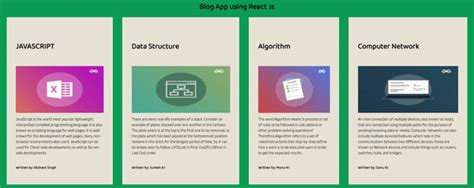 如何使用 ReactJS 创建博客应用程序 码农参考