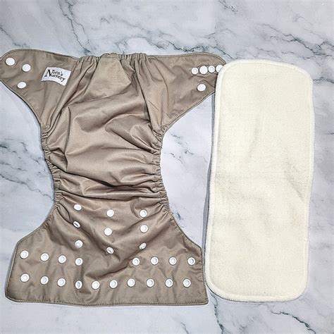 Noras Nursery Accessories New Noras Nursery 2 Piece Cloth Diaper