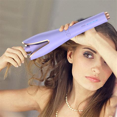 Jrocdr Automatic Hair Curler Knot Automatic Hair Curler With 4 Speed