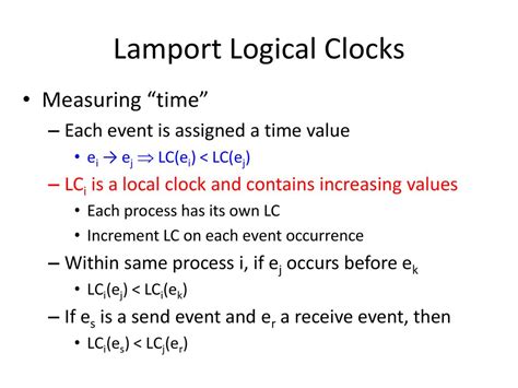 difference between lamport s logical clock and vector clock at amy