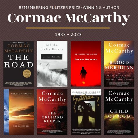 Remembering Cormac Mccarthy Eisenhower Public Library