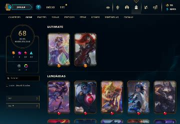 CONTA DE LOL 2 SKIN ULTIMATE 13 League Of Legends Contas GGMAX