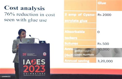 Dr Gayatri Rangra Speaks During Iages 2023 Indian Association Of News Photo Getty Images