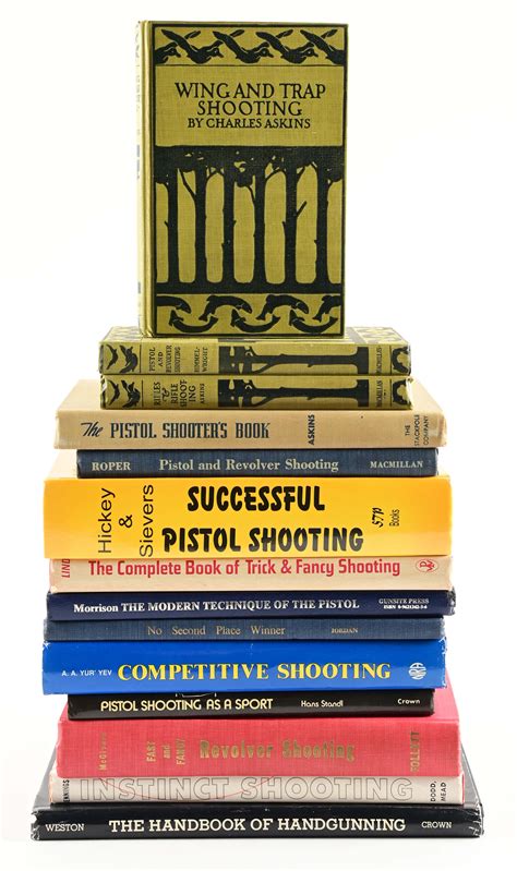 Lot Detail Lot Of 14 Shooting Books