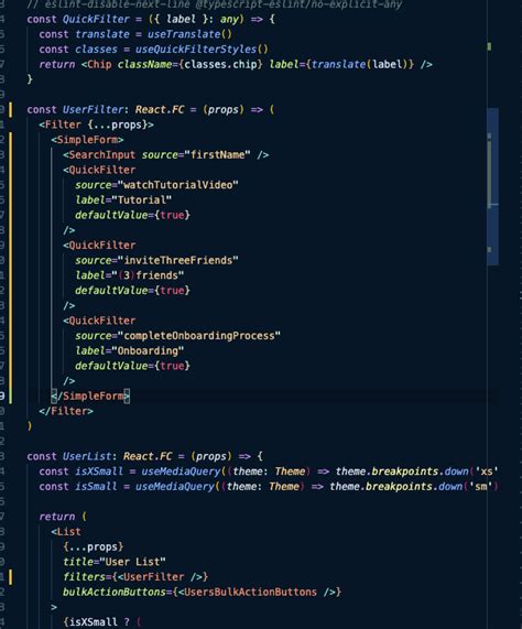 Form In Filters · Issue 6195 · Marmelabreact Admin · Github