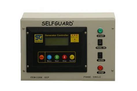 Three Phase Selfguard Automatic Generator Control Panel At Rs 13300 In