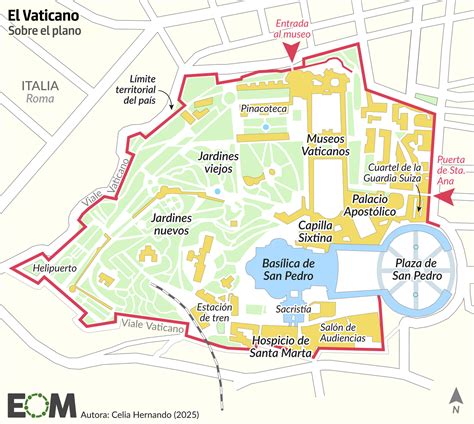 El Mapa Del Vaticano Mapas De El Orden Mundial Eom