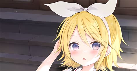 鏡音リン リンちゃんω≡ Kaeshiroのイラスト Pixiv