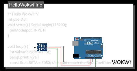 HelloWokwi Ino Wokwi ESP32 STM32 Arduino Simulator