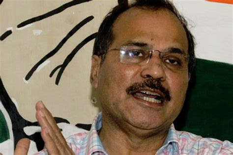 Adhir Speaks To Mannan Anandabazar