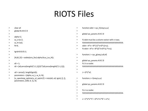 Ppt Solving Fractional Optimal Control Problems Using Riots Powerpoint Presentation Id 4113110