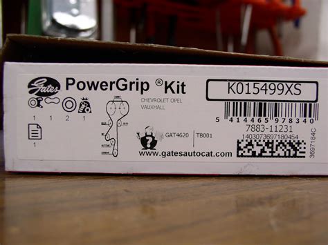 K015499XS Комплекты деталей для ремней грм GATES | Запчасти на DRIVE2
