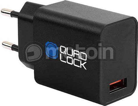 Quad Lock Usb A Eu Power Adapter Motoinde