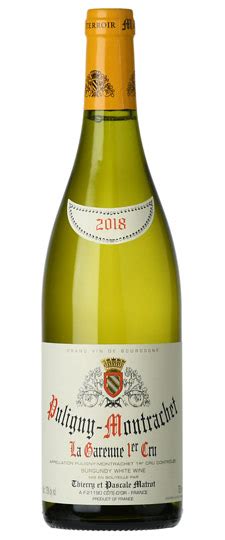 2018 Domaine Thierry And Pascale Matrot Puligny Montrachet 1er Cru La