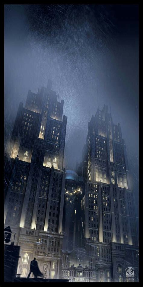 Batman Buildings Batman Arkham Origins Gotham City Batman Arkham City