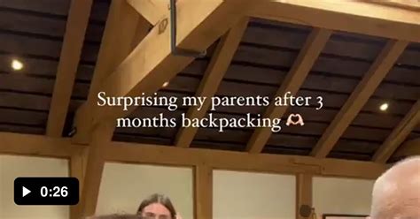 Surprising Her Parents 9GAG