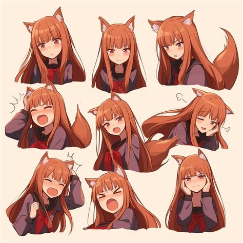 🐻‍ ️くまっと🐻 On Instagram Aiart Aiイラスト 狼と香辛料 ホロ Spiceandwolf Holo