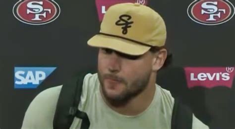 Video Nick Bosa Breaks His Silence On Why He Interrupted Brock Purdys