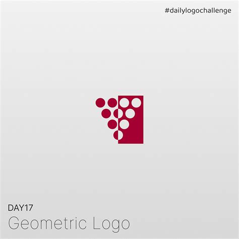 Day 17 Geometric Logo Daily Logo Challenge By Soňa Leitmanová On